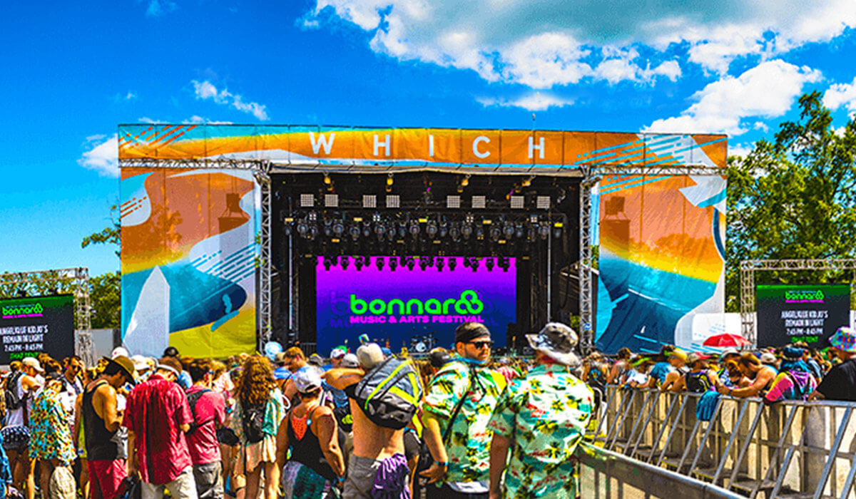 Bonnaroo Stage Scrims - Aaron J Rayburn